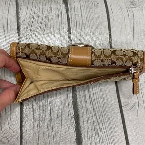 Coach | Bags | Coach Wallet With Check Book Cover | Poshmark